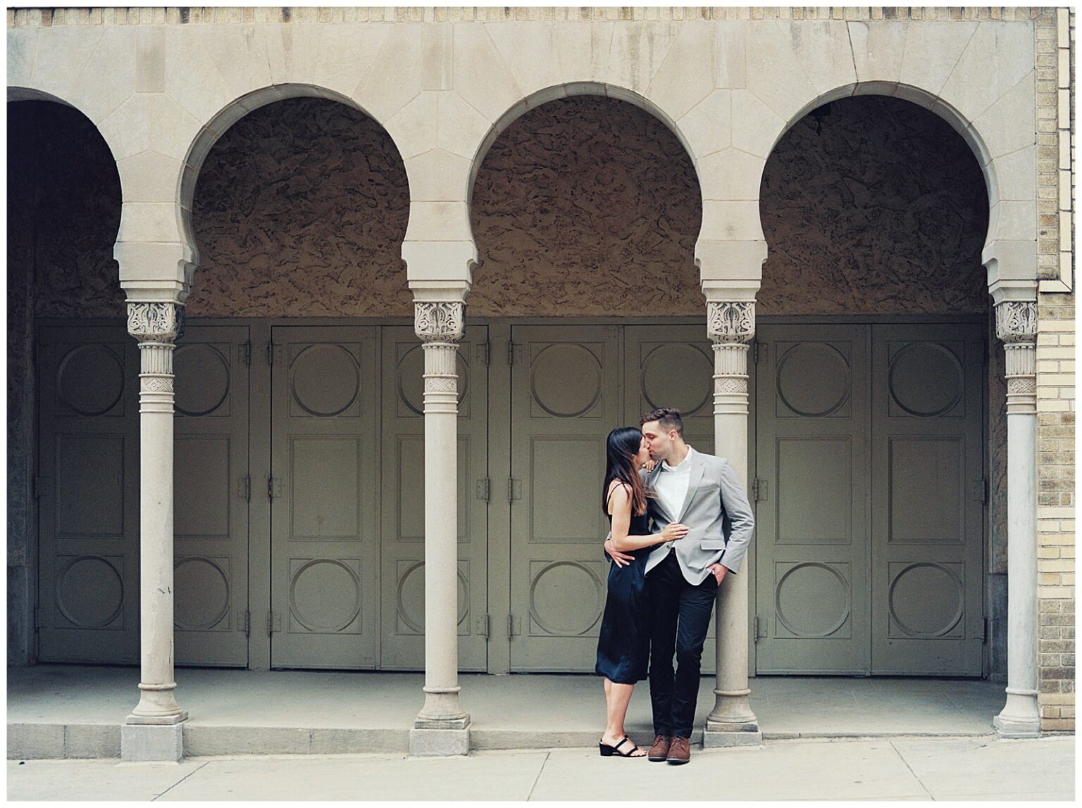 Audrey & Cole | Minimalist Chic Atlanta Engagement Session ...